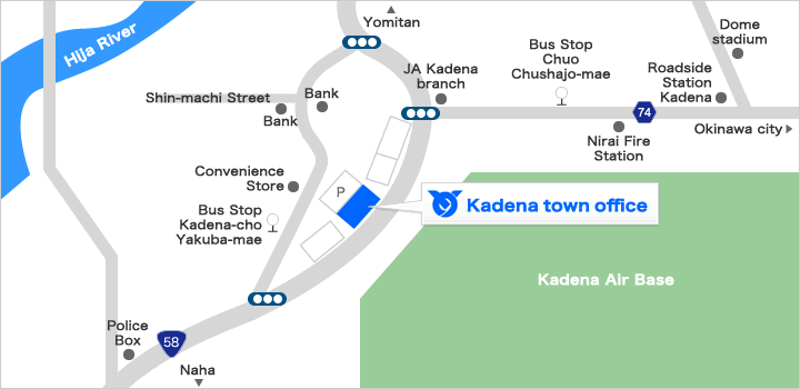 Getting to Kadena town office | Kadena, Okinawa